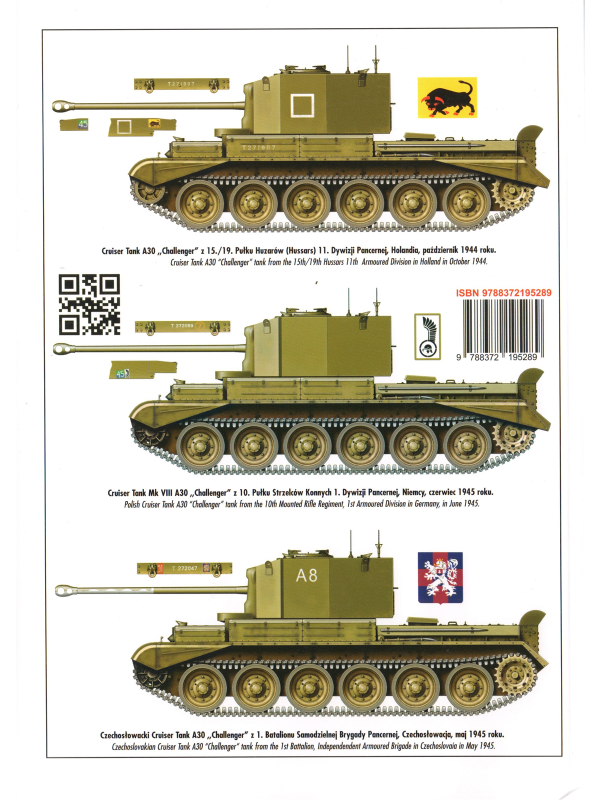 A30 SP Gun 2 "Avenger" Cruiser Tank A30 "Challenger" - 20th Century House