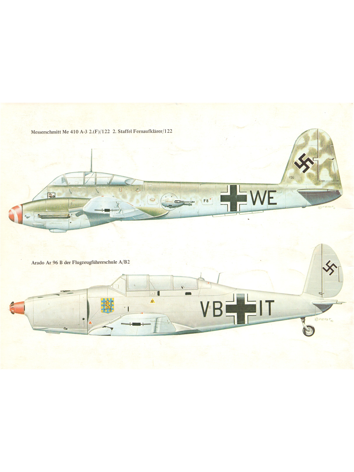Luftwaffe III, Henschel Hs 126, Heinkel He 115 Seeflugzeug, Messerschmitt Me 210, Focke Wulf Fw ...