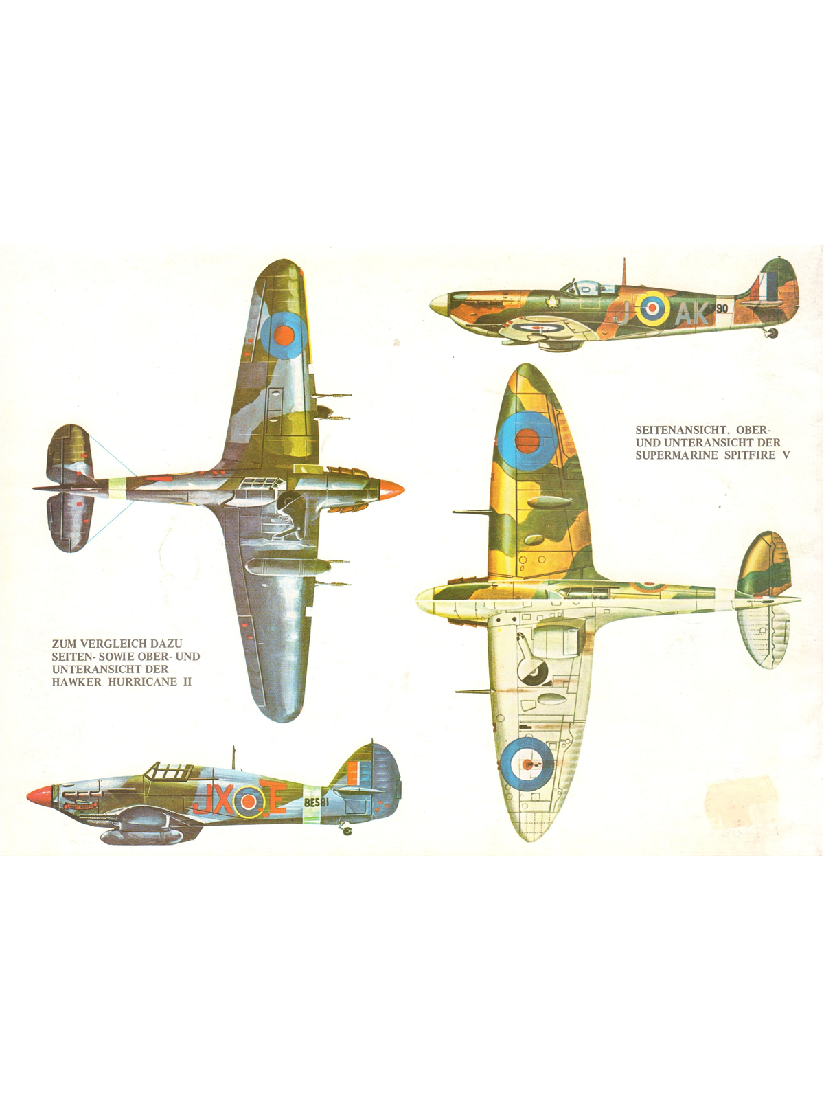 Spitfire, Gegner der Me 109 - 20th Century House