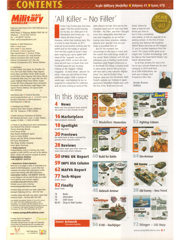 Scale Military Modeller international magazine No 478 - 20th Century House