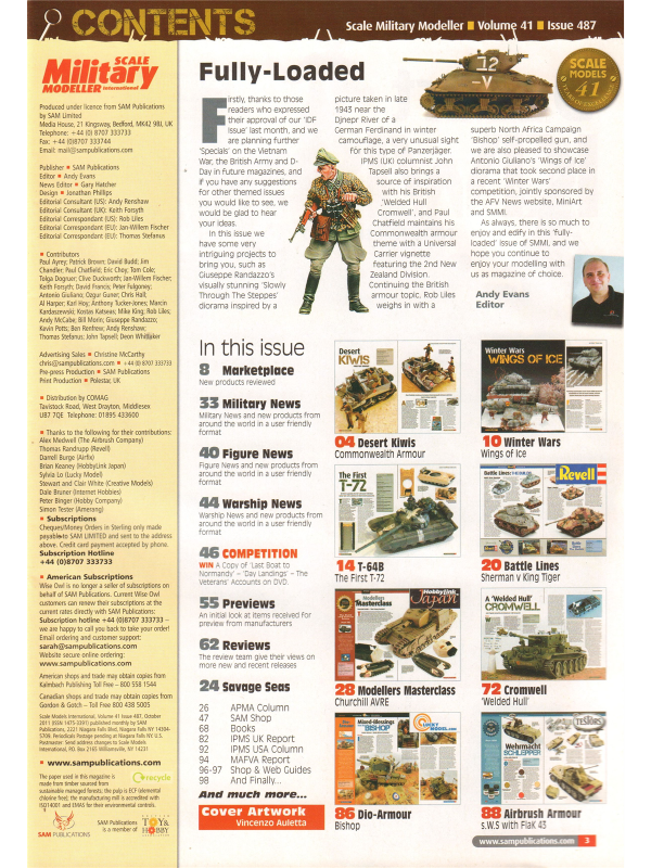 Scale Military Modeller international magazine No 487 - 20th Century House