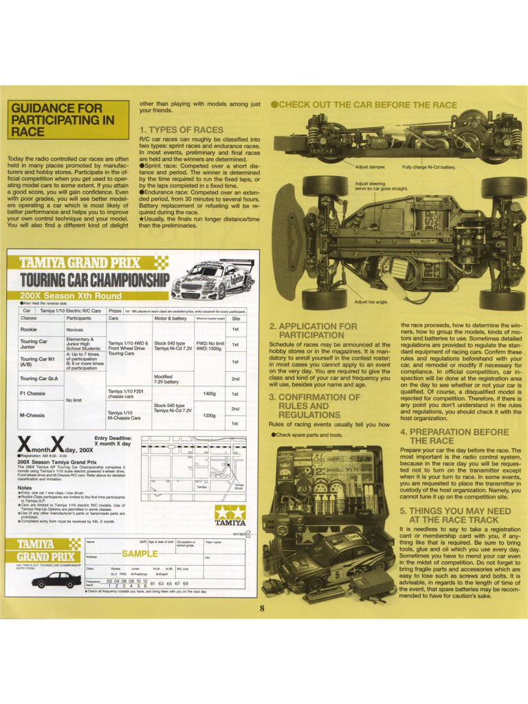 Tamiya catalogue radio control guide 2004 Downloadable PDF - 20th ...