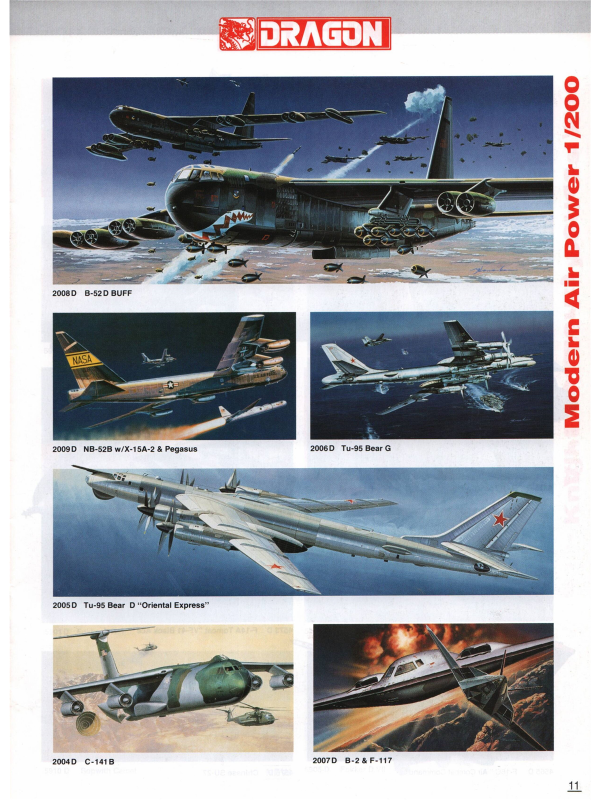 Dragon models catalogue from 1995 - 20th Century House