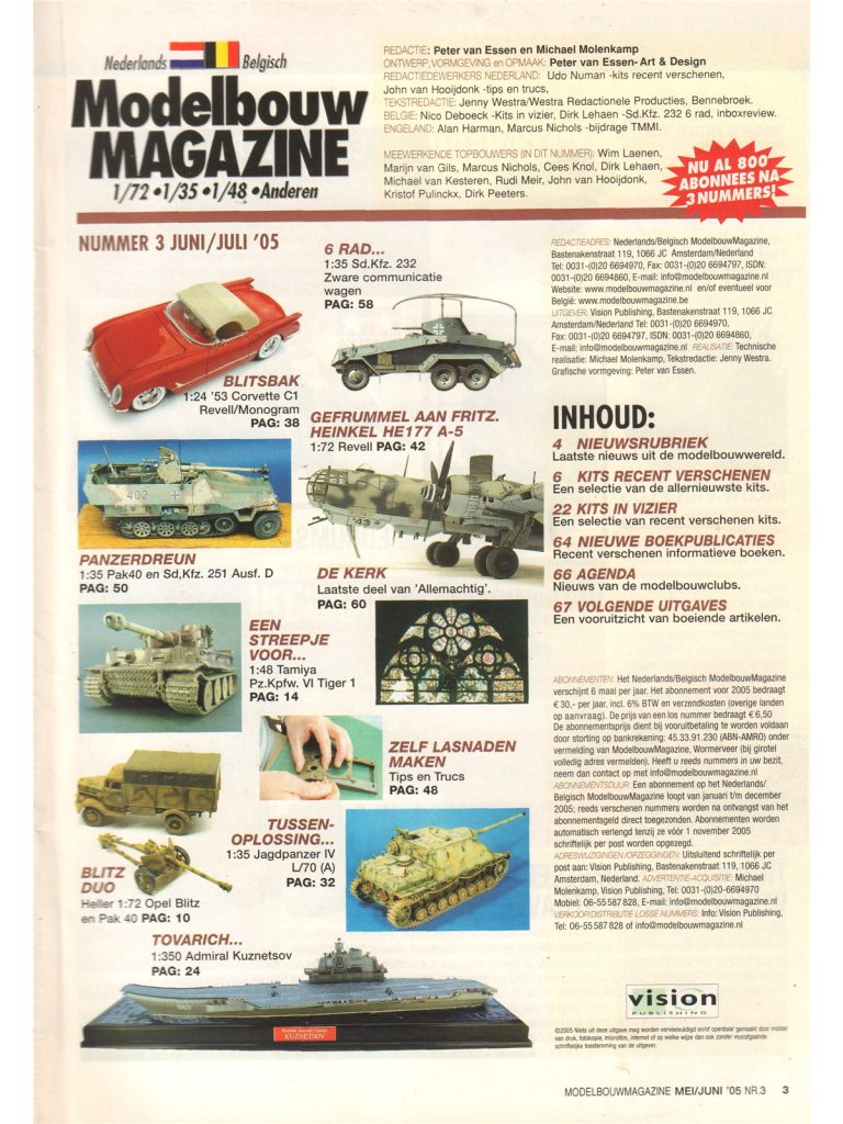 Modelbouw magazine Nr 3 - 20th Century House