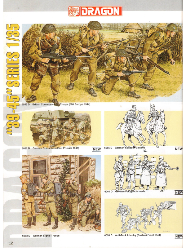 Dragon models catalogue from 1997 - 20th Century House