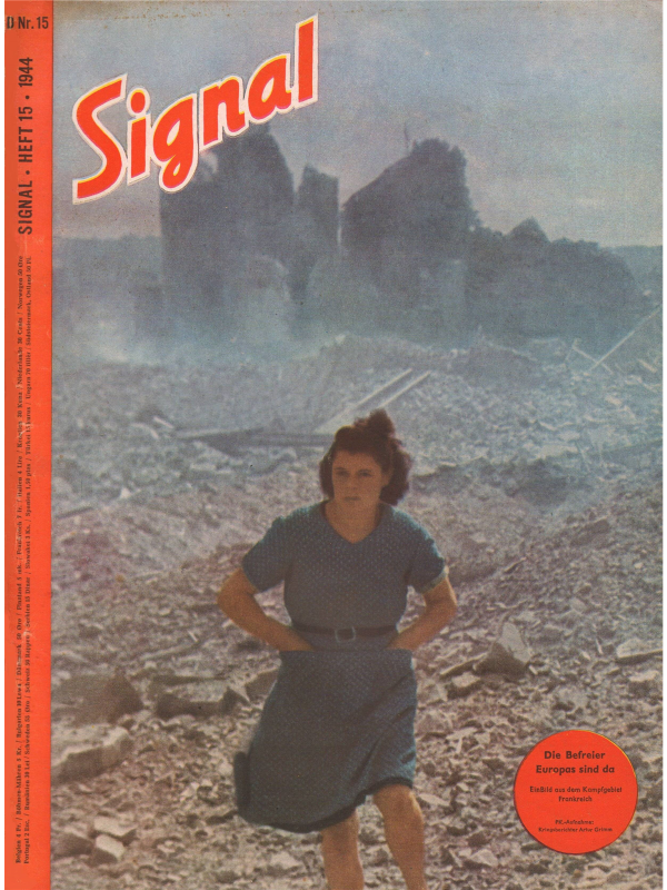 Signal magazine No 15 from 1944 German language - 20th Century House