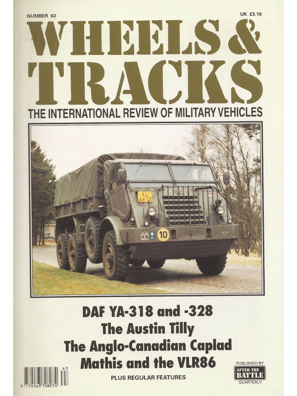 WHEELS & TRACKS magazine No 63 DAF YA-318 & YA-328 - 20th Century House
