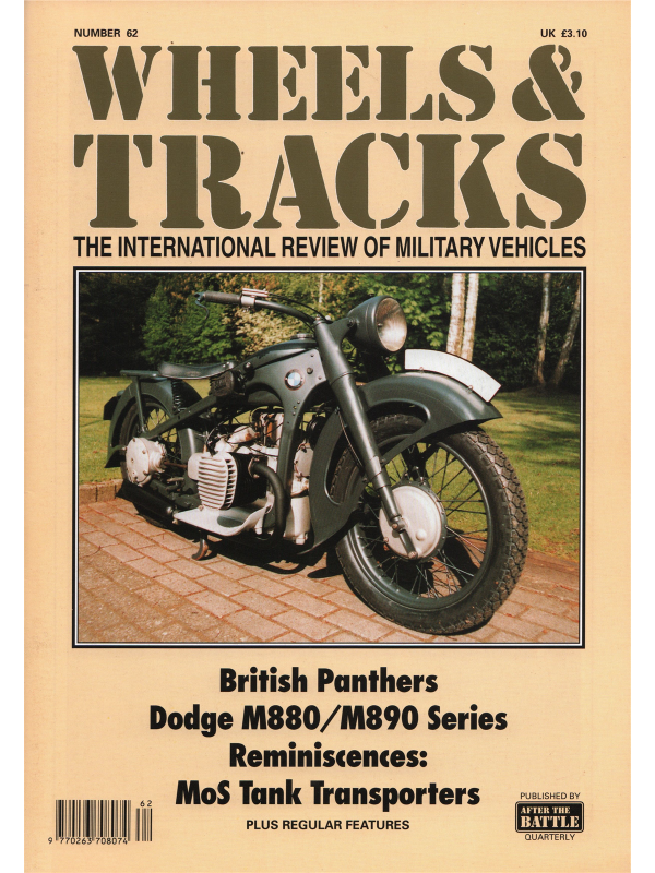 WHEELS & TRACKS magazine No 62 British Panthers - 20th Century House