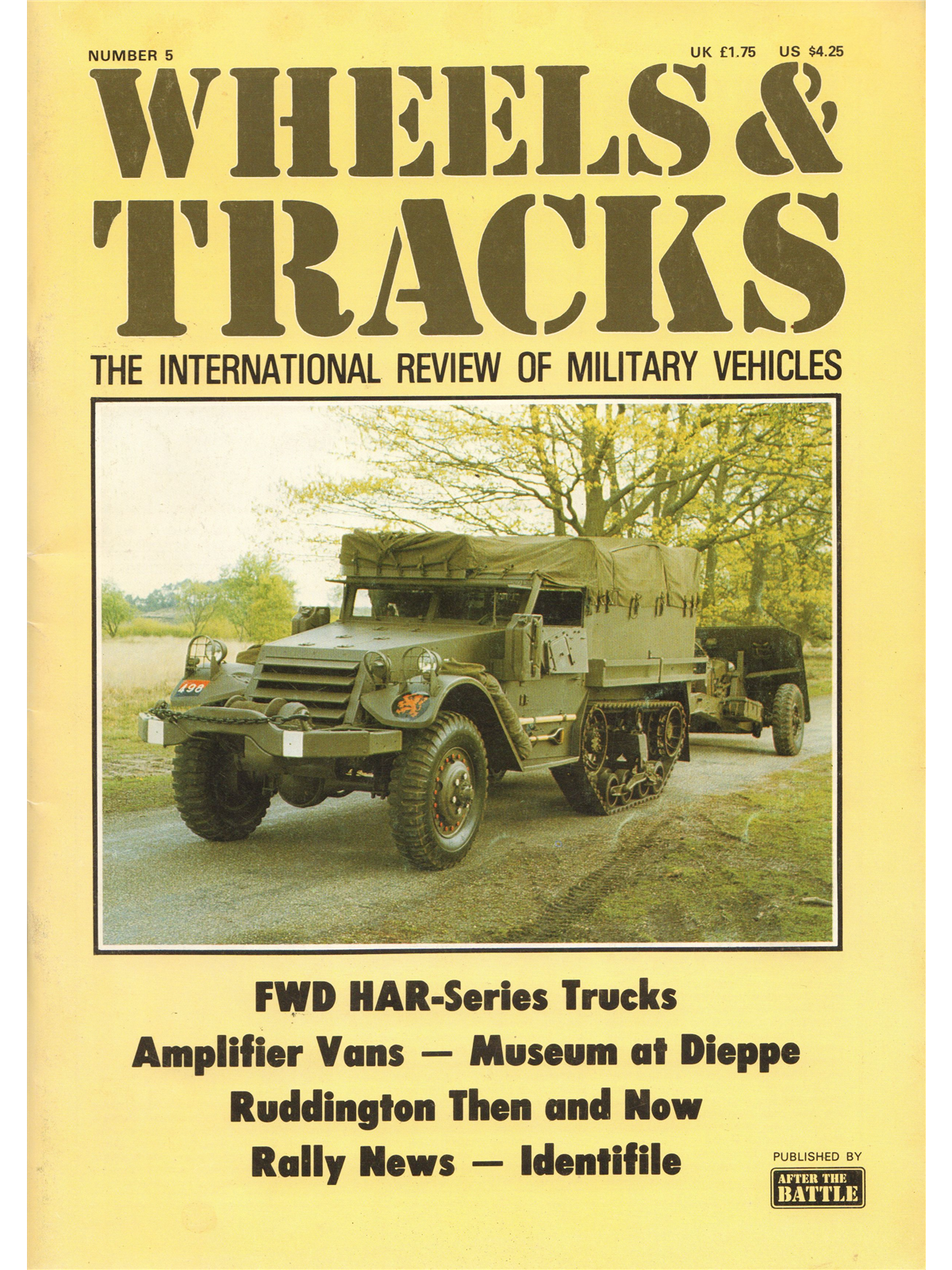 WHEELS & TRACKS magazine No 5 FWD HAR-Series Trucks - 20th Century House