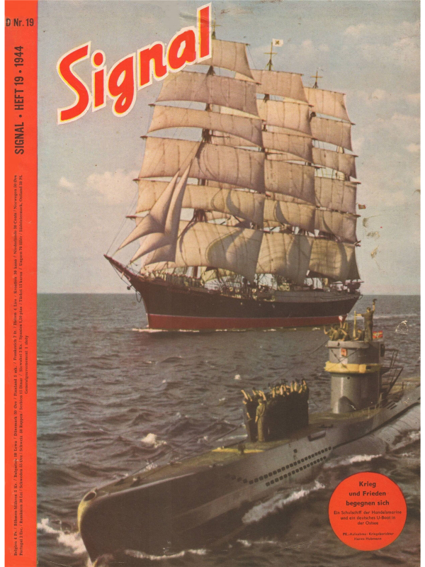 Signal magazine No 19 from 1944 German language - 20th Century House