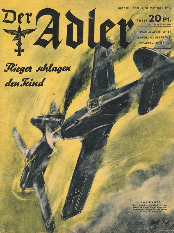 Der Adler No 19 1939 German language downloadable PDF - 20th Century House