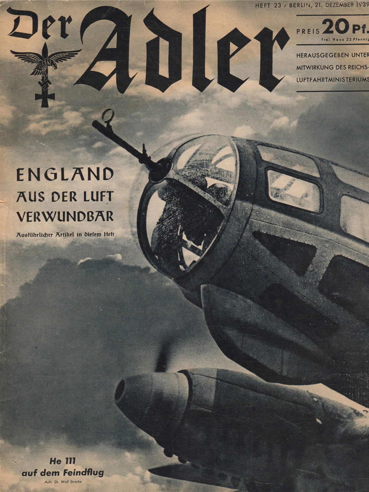 Der Adler No 23 1939 German language downloadable PDF - 20th Century House