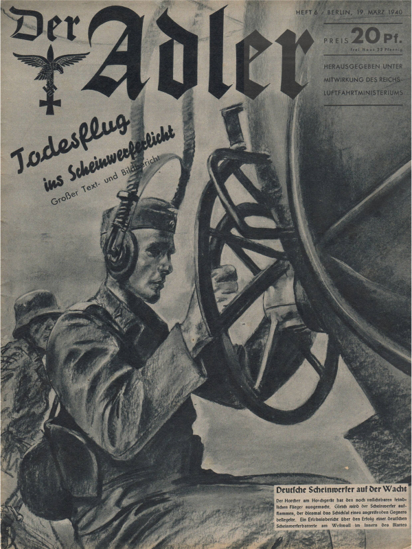 Der Adler No 6 1940 German language downloadable PDF - 20th Century House