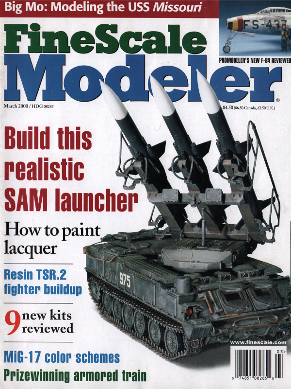 FineScale Modeler magazine Vol 18 No 3 - 20th Century House