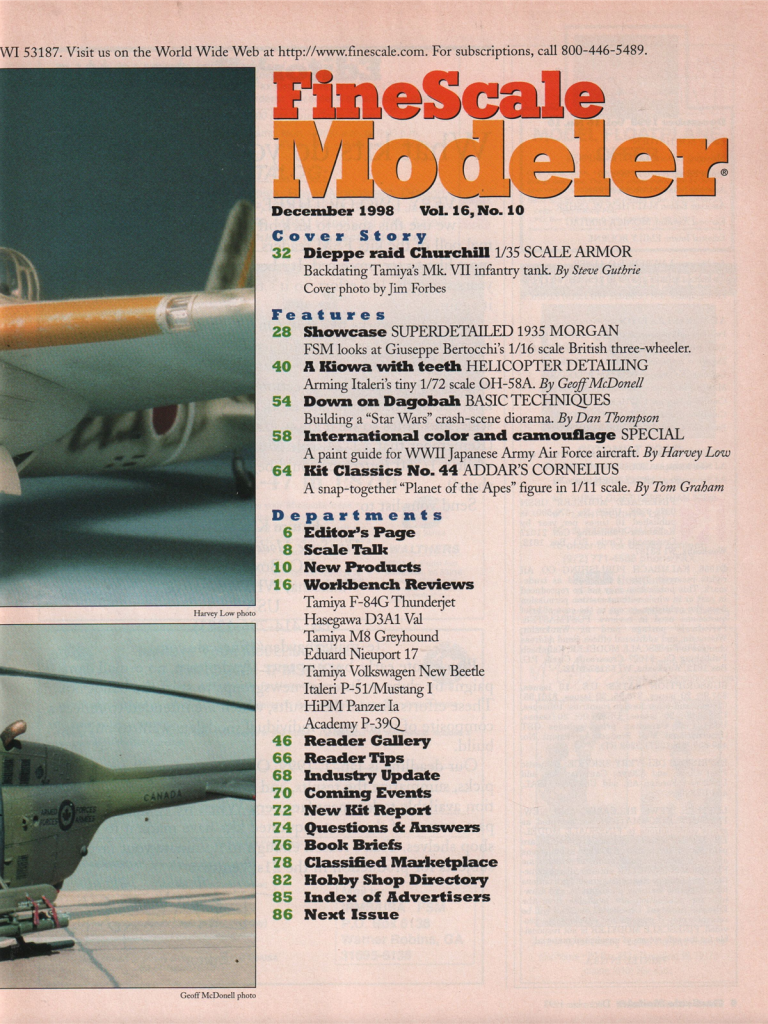 FineScale Modeler magazine Vol 16 No 10 - 20th Century House