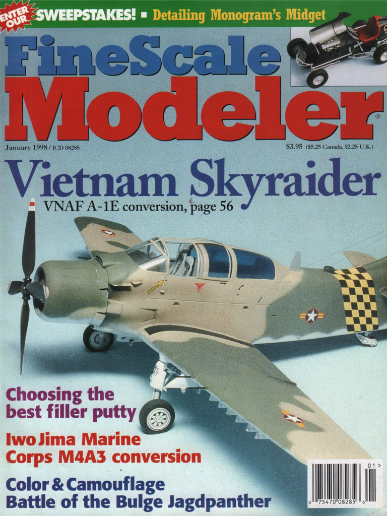 FineScale Modeler magazine Vol 16 No 1 - 20th Century House