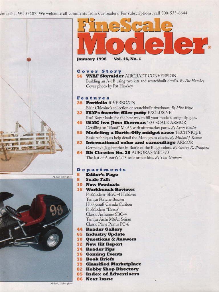 FineScale Modeler magazine Vol 16 No 1 - 20th Century House