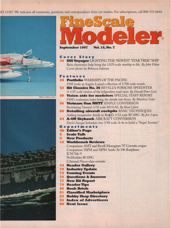 FineScale Modeler magazine Vol 15 No 7 - 20th Century House
