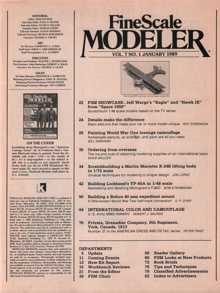 FineScale Modeler magazine Vol 7 No 1 - 20th Century House