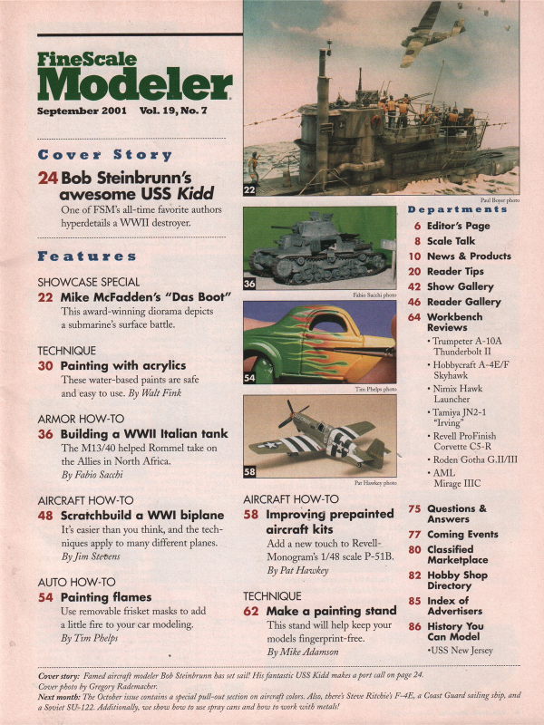 FineScale Modeler magazine Vol 19 No 7 - 20th Century House