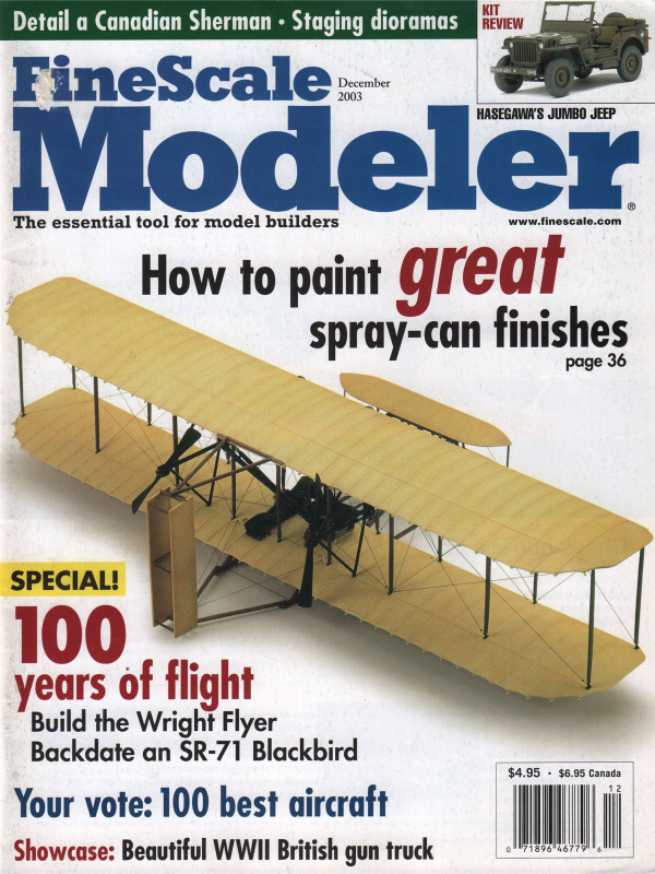 FineScale Modeler magazine Vol 21 No 10 - 20th Century House