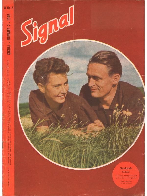 Signal magazine No 2 from 1945 Dutch language - 20th Century House