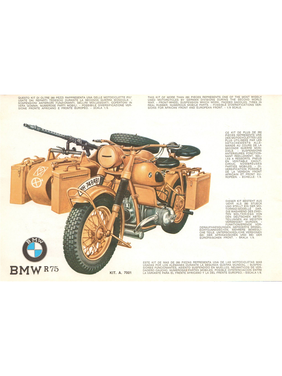 Esci kit catalogue early 1970's - 20th Century House