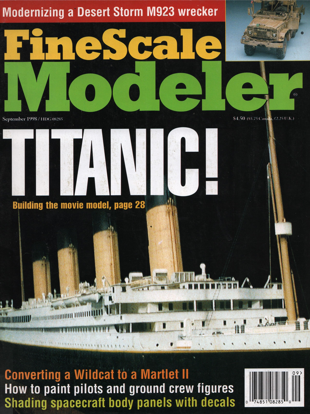 FineScale Modeler magazine Vol 16 No 7 - 20th Century House