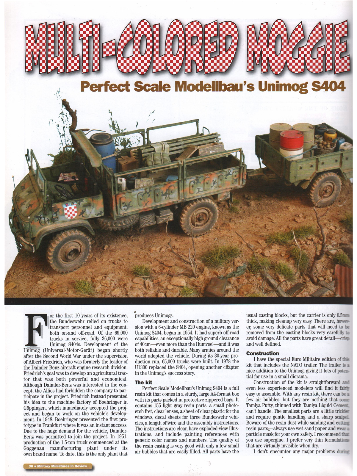 Military Miniatures in Review magazine No 47 - 20th Century House