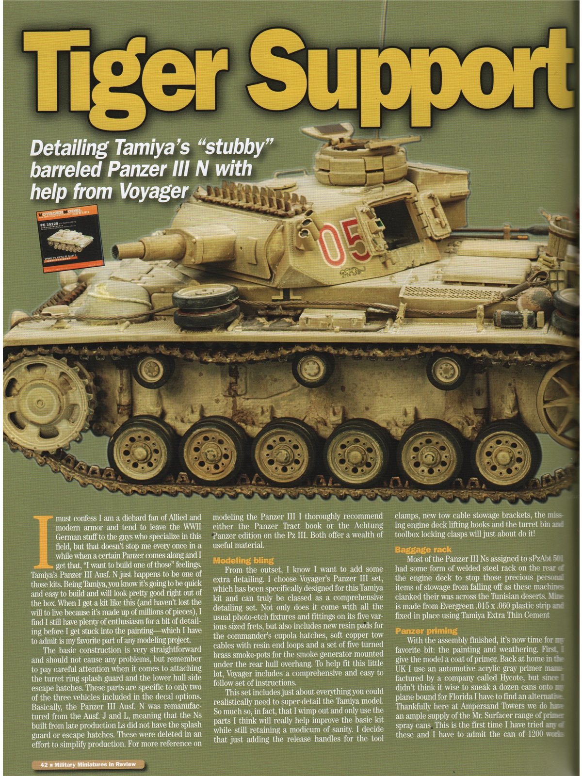Military Miniatures in Review magazine No 47 - 20th Century House