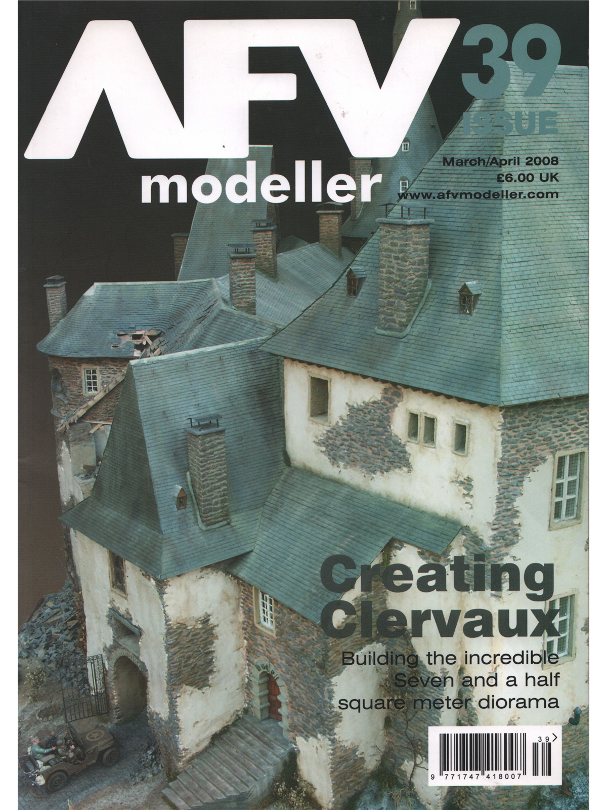 AFV Modeller magazine No 39 Creating Clervaux - 20th Century House