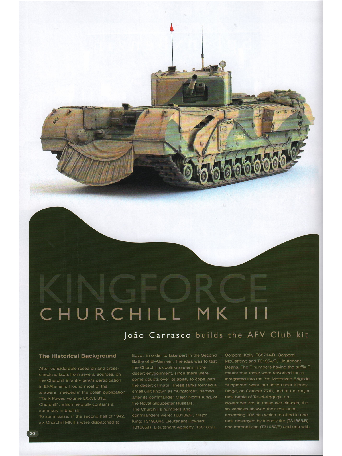 AFV Modeller magazine No 56 - 20th Century House