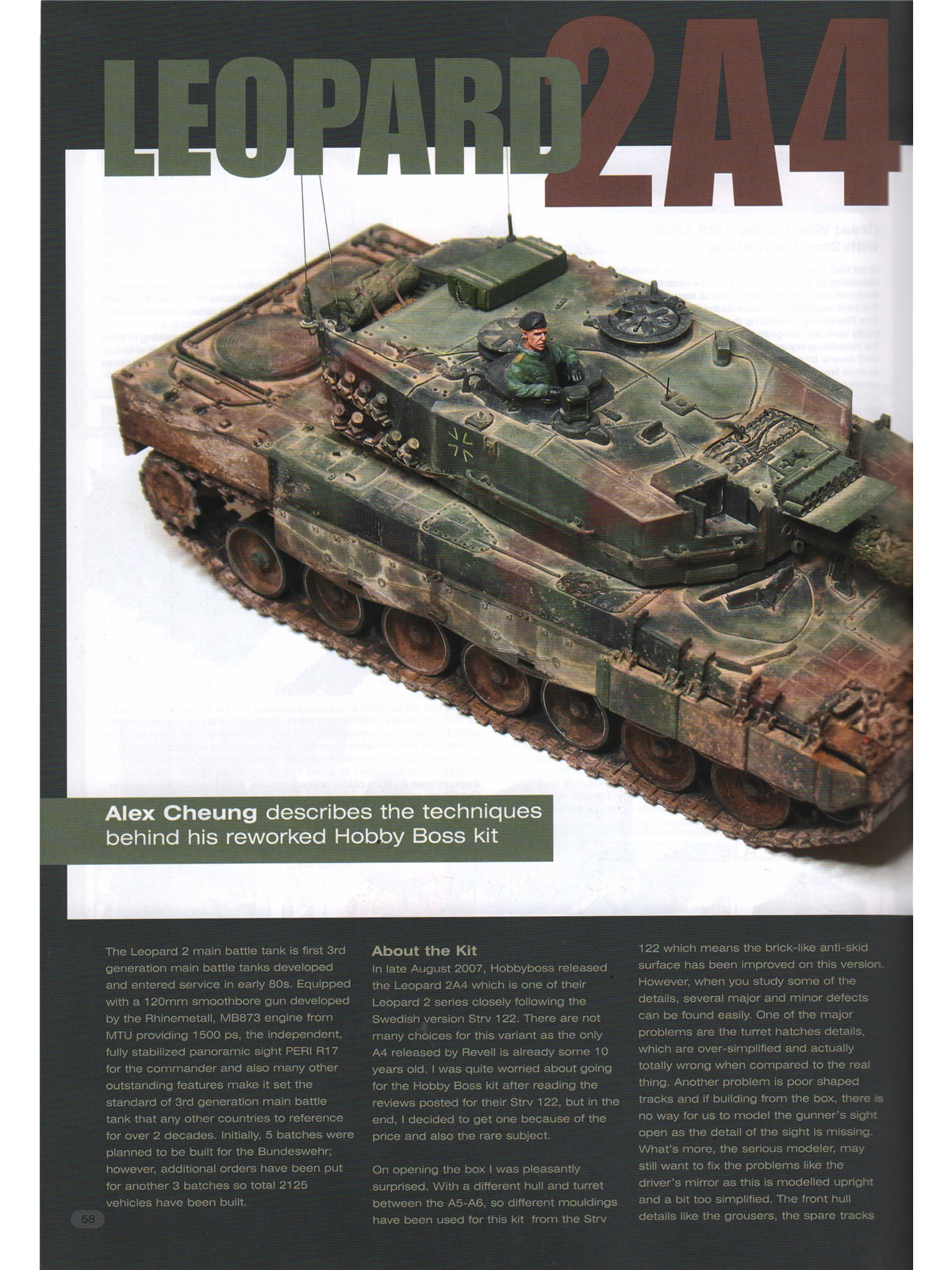 AFV Modeller magazine No 56 - 20th Century House