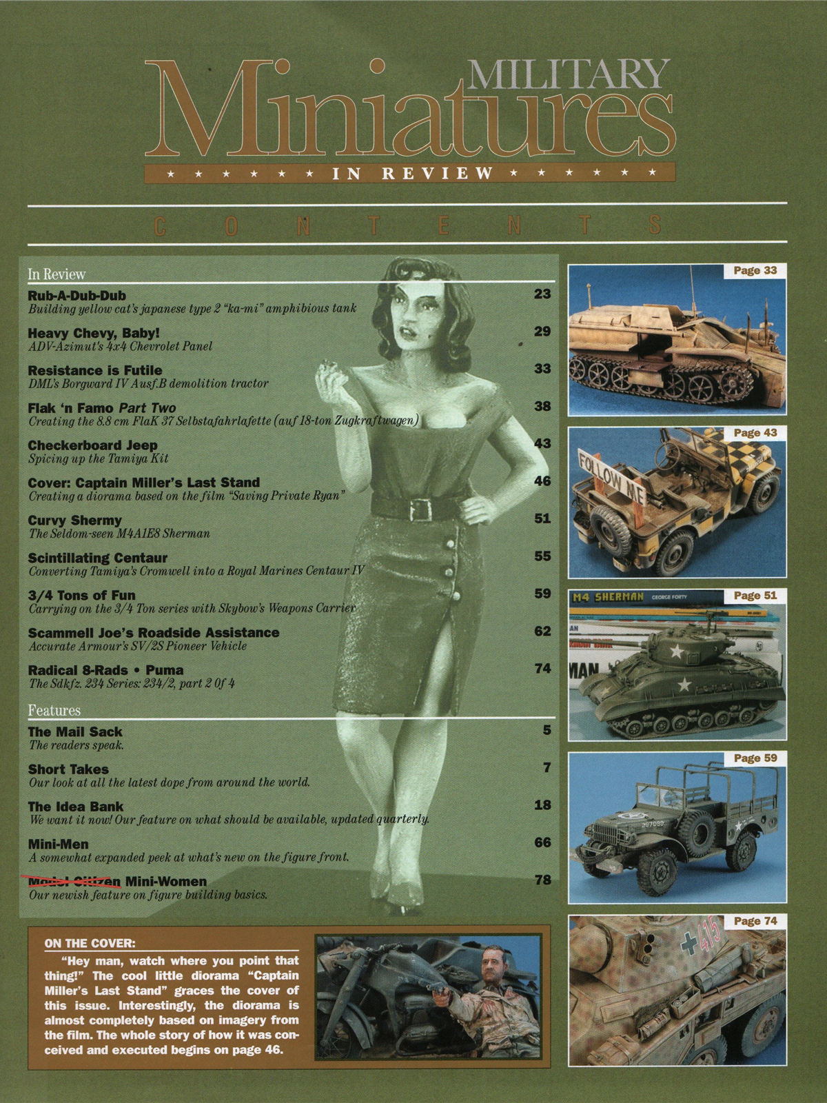 Military Miniatures in Review magazine No 24 - 20th Century House
