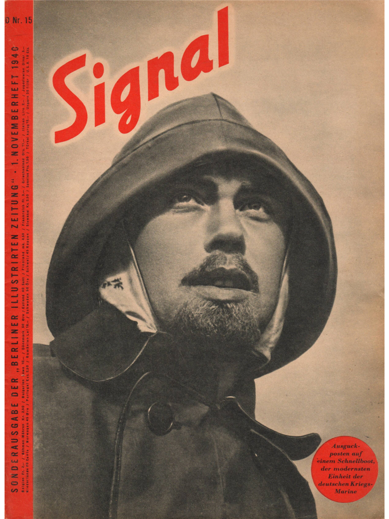 Signal magazine No 15 from 1940 German language - 20th Century House