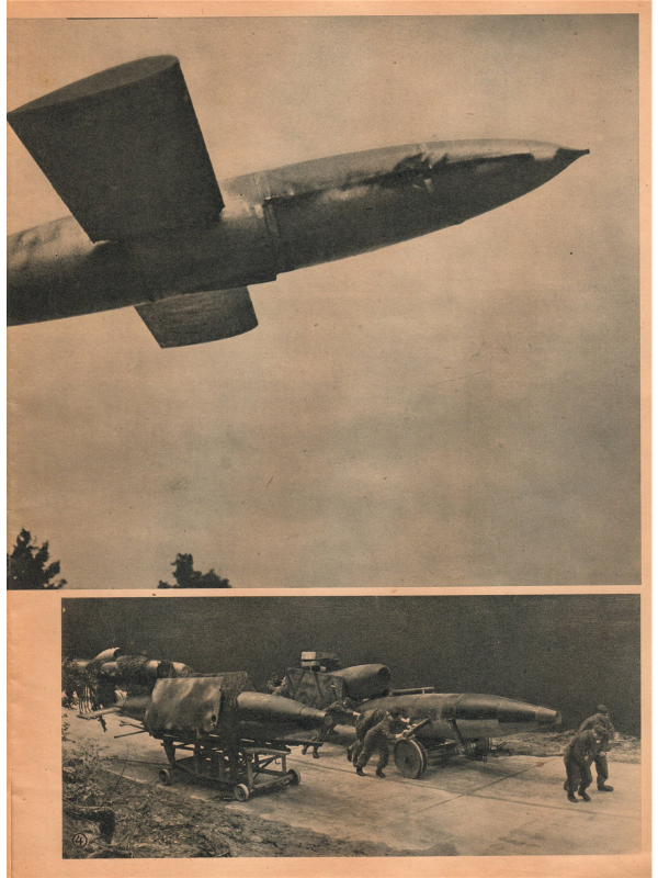 Signal magazine No 13 V1 special from 1944 in the German language ...