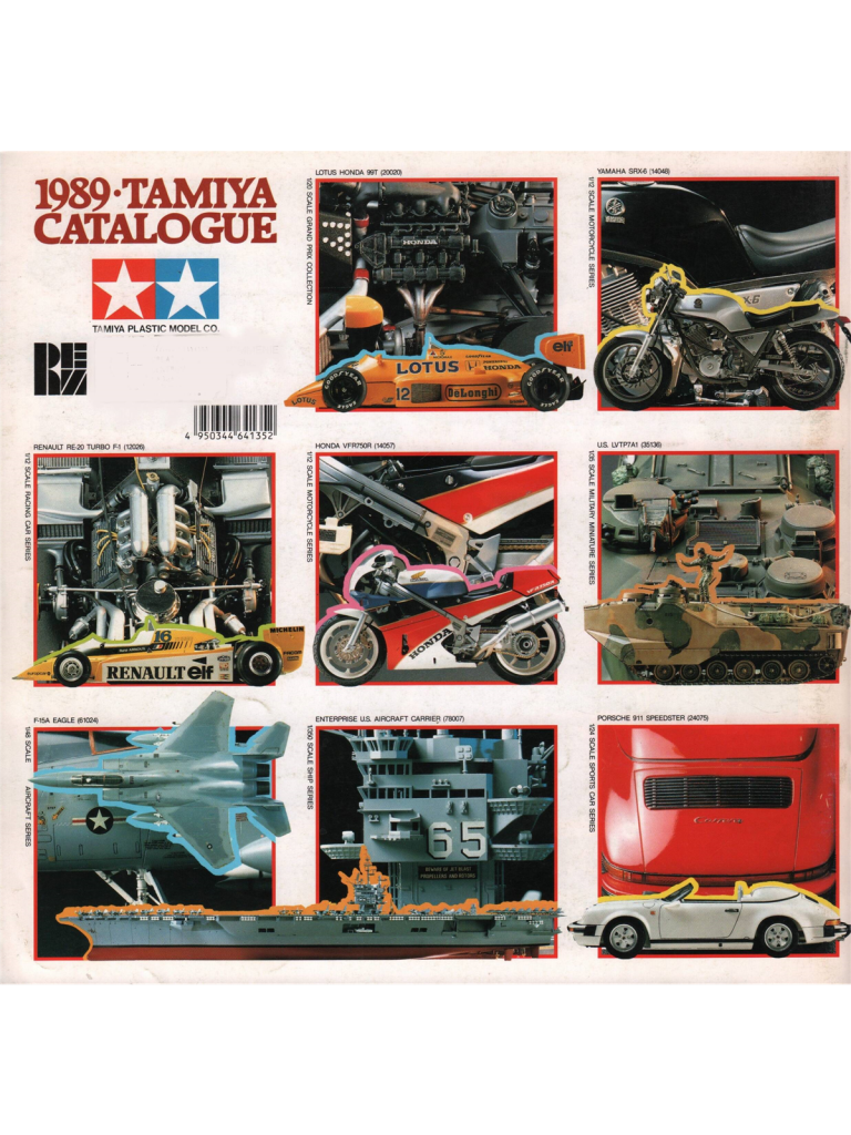 Tamiya catalogue 1989 Downloadable PDF - 20th Century House