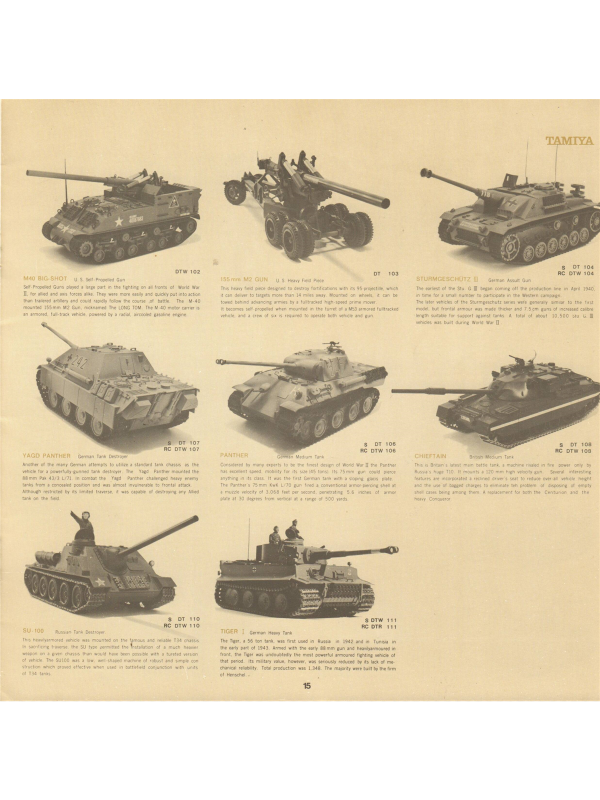 Tamiya catalogue 1971 Downloadable PDF - 20th Century House