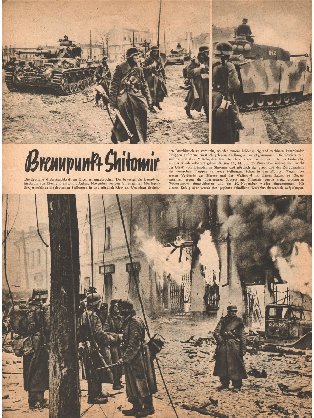 Die Wehrmacht magazine No 1 1944 Ausg A Colour cover Downloadable PDF ...