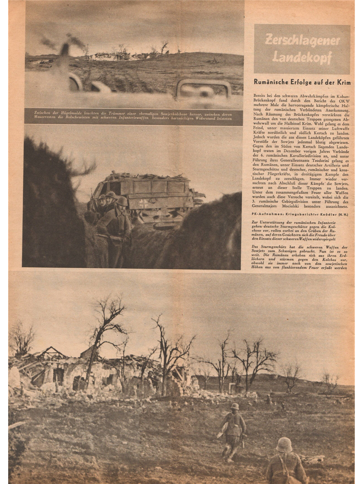 Die Wehrmacht magazine No 3 1944 Ausg A Colour cover Downloadable PDF ...