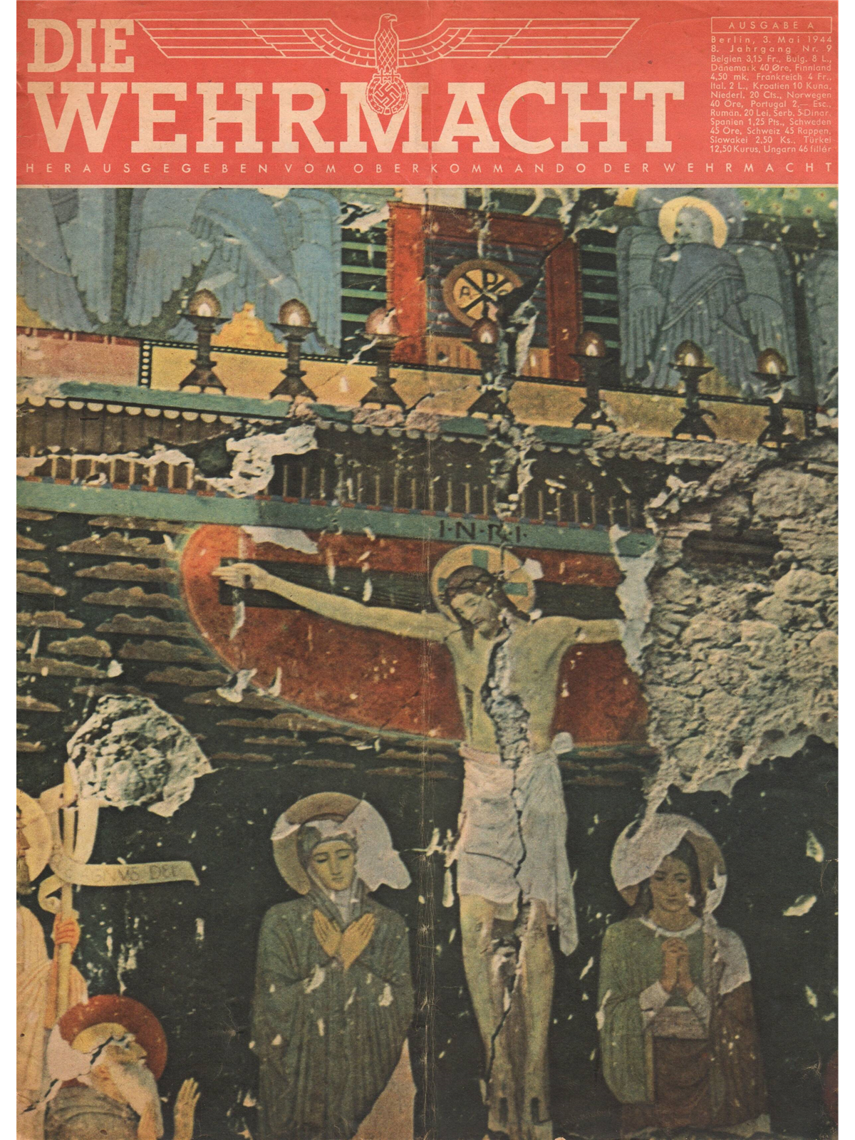 Die Wehrmacht magazine No 9 1944 Ausg A Colour cover Downloadable PDF ...