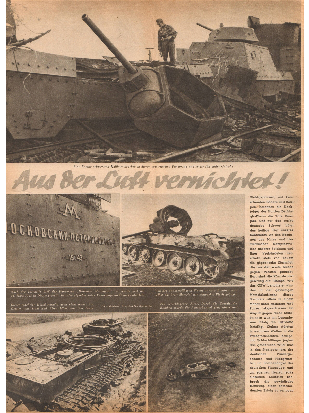 Die Wehrmacht magazine No 18 1943 Ausg A Colour cover Downloadable PDF ...
