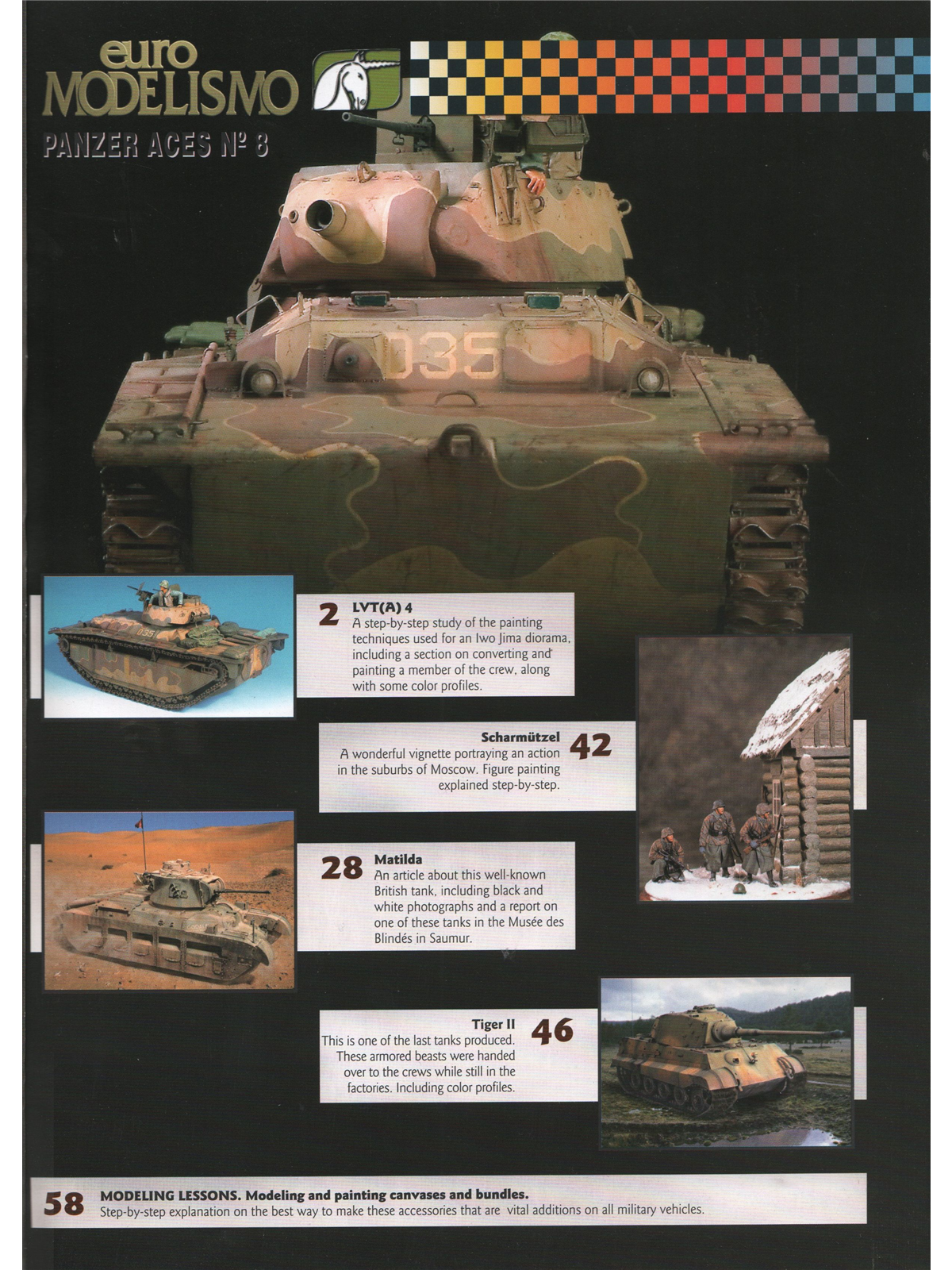 Panzer Aces magazine No 8 - 20th Century House