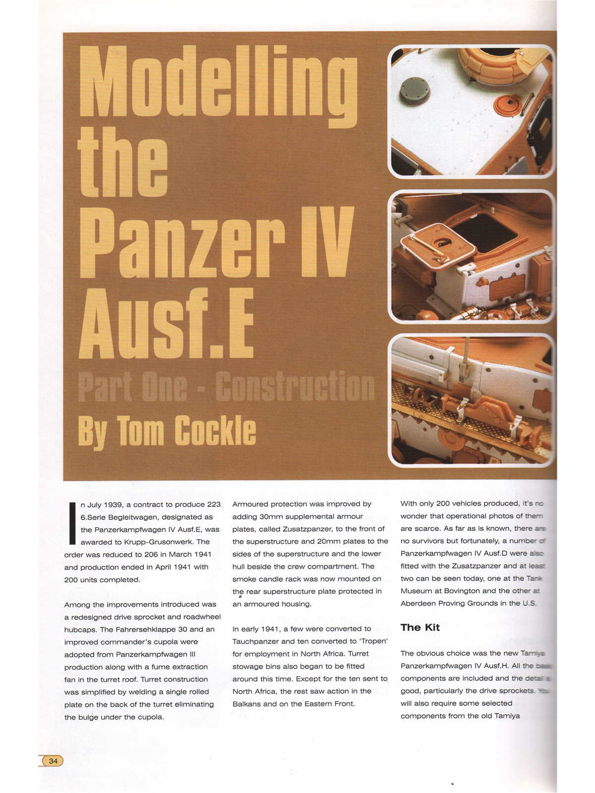 AFV Modeller magazine No 15 - 20th Century House