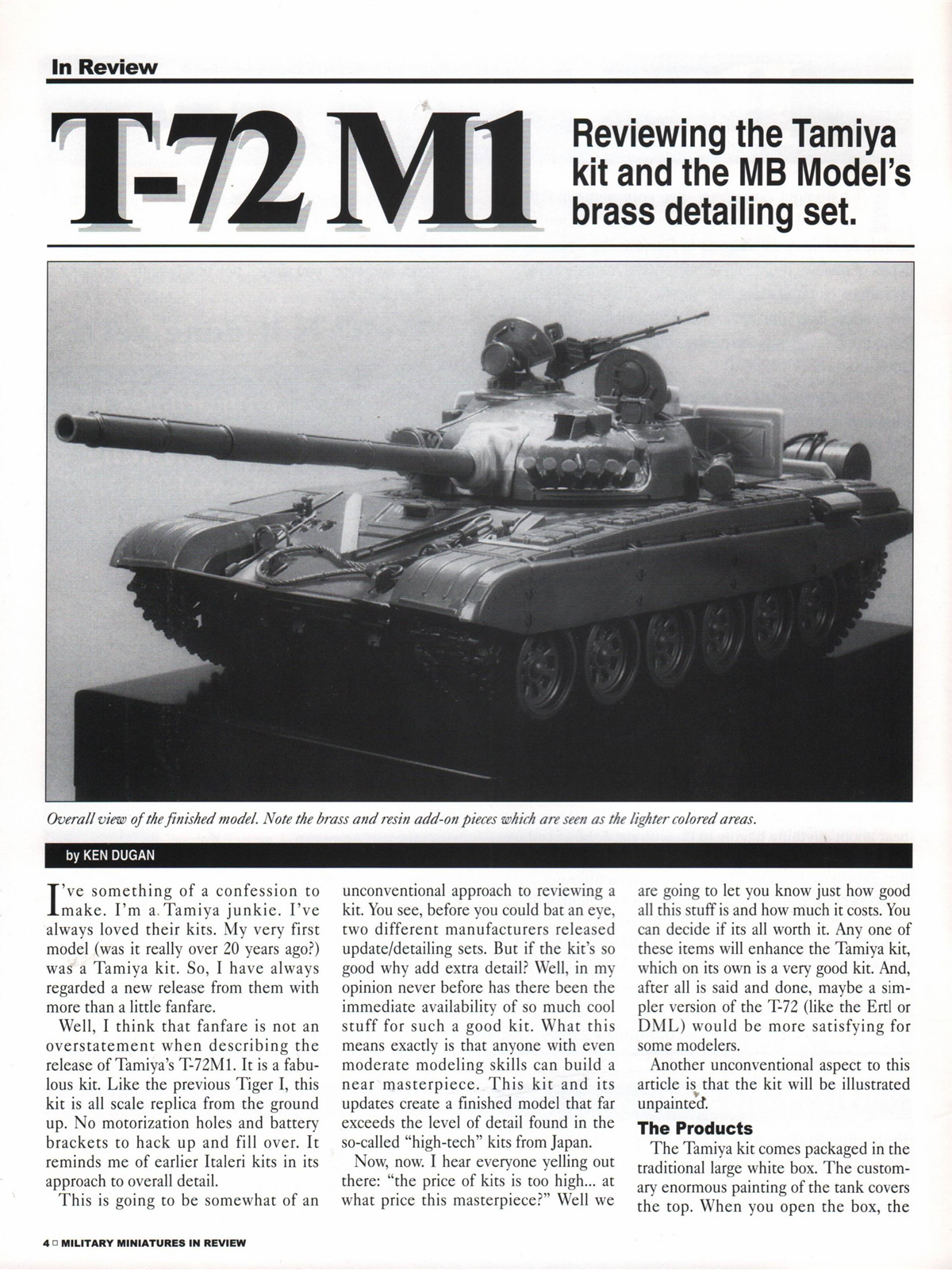 Military Miniatures in Review magazine Pilot Issue - 20th Century House