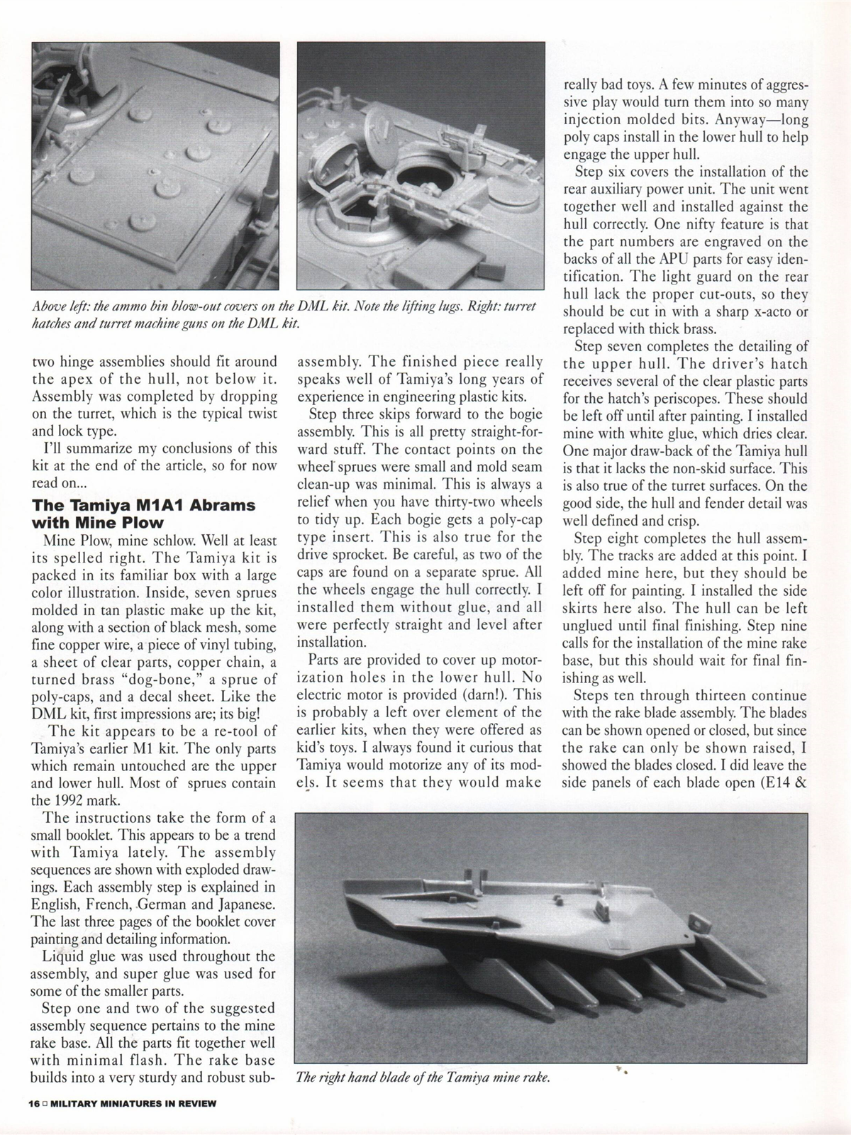 Military Miniatures in Review magazine Pilot Issue - 20th Century House
