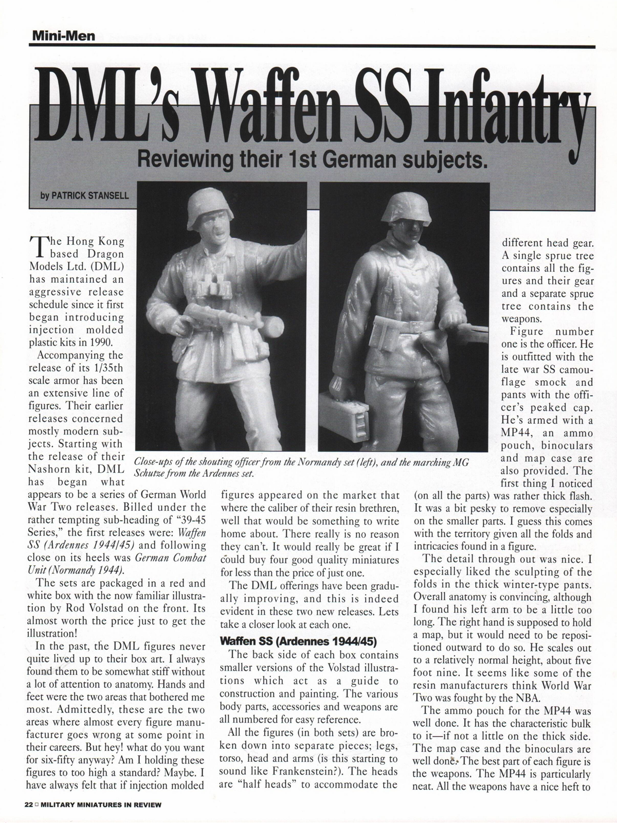 Military Miniatures in Review magazine Pilot Issue - 20th Century House