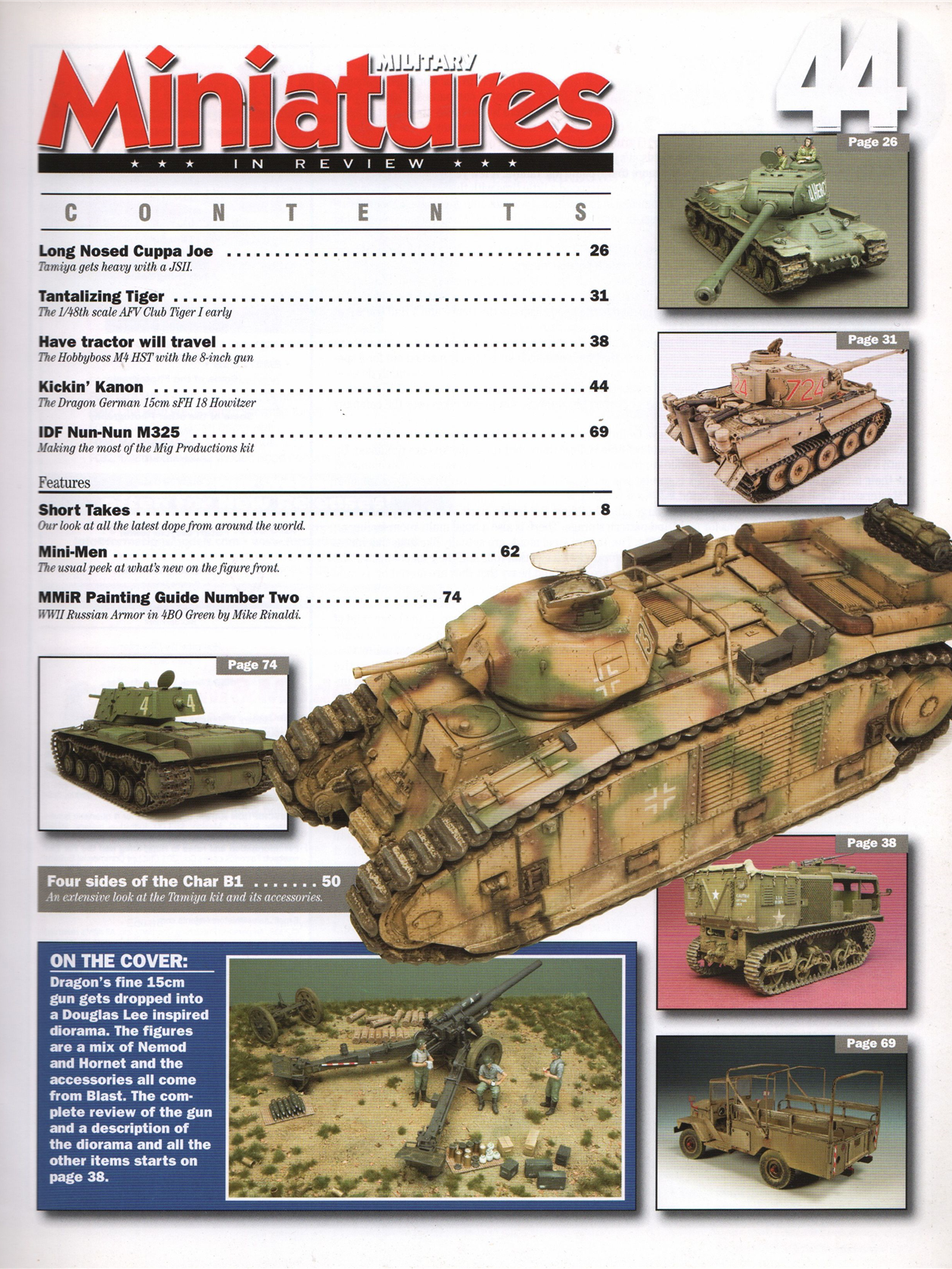 Military Miniatures in Review magazine No 44 - 20th Century House