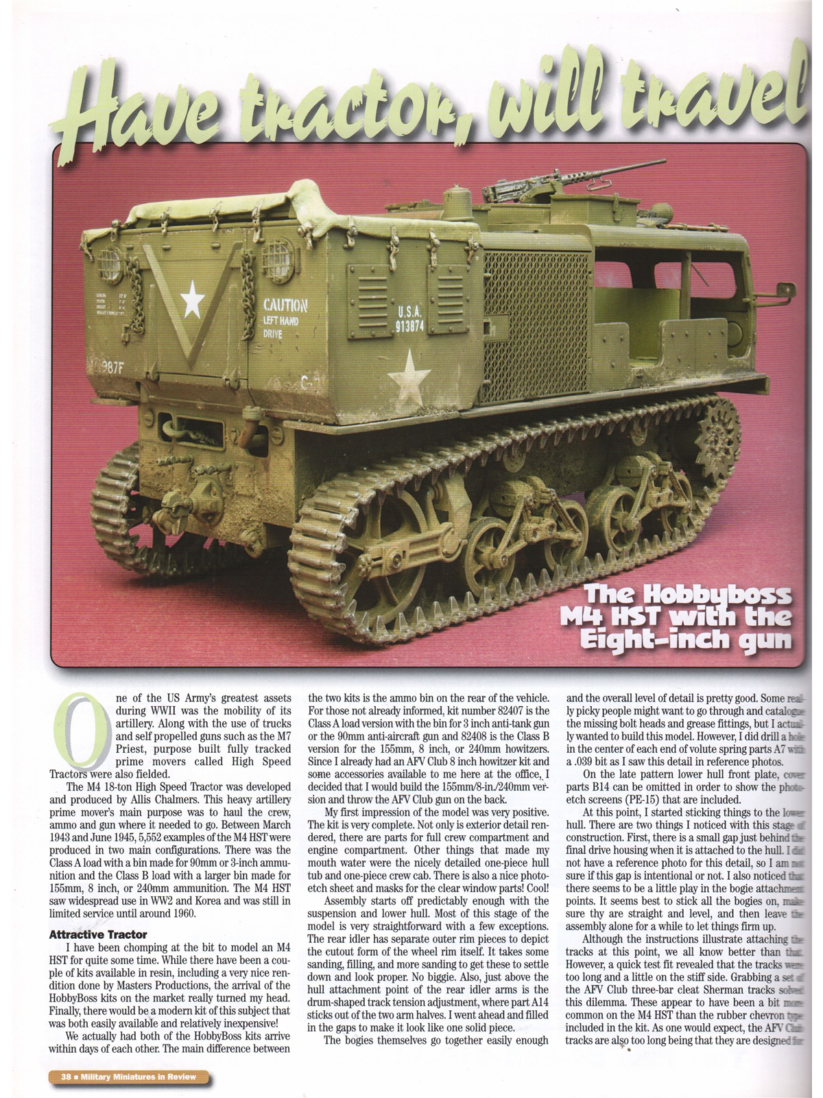 Military Miniatures in Review magazine No 44 - 20th Century House