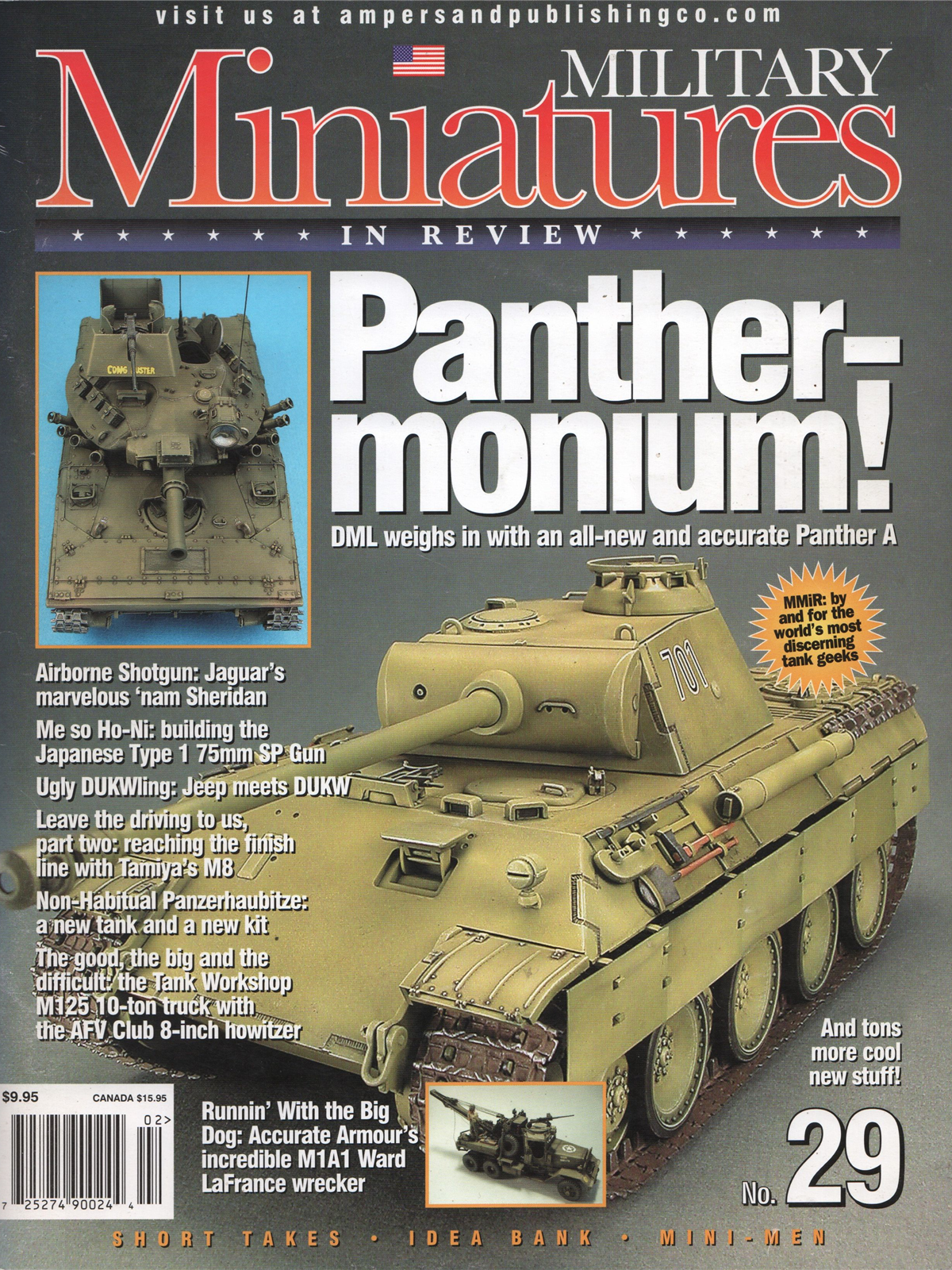 Military Miniatures in Review magazine No 29, Panther-monium - 20th ...